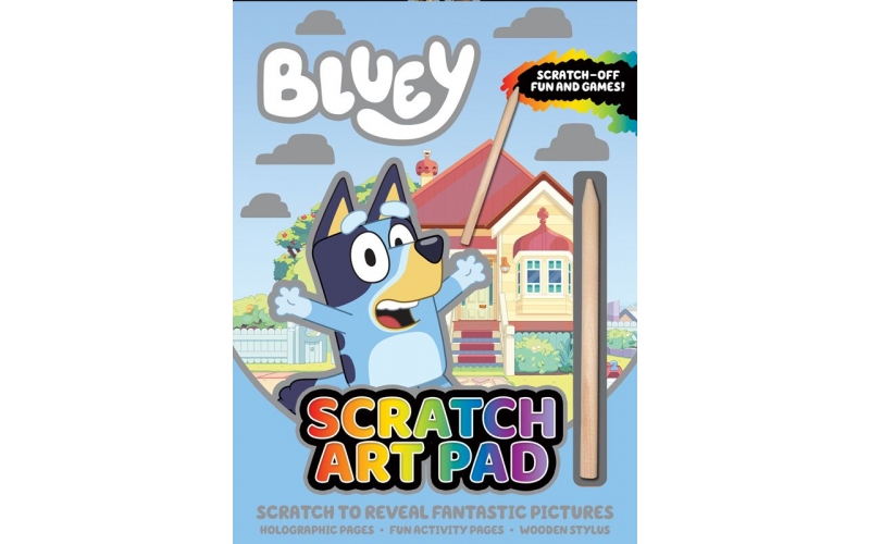 BLUEY Scratch Art Pad